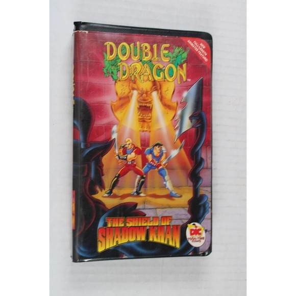 Sony | Media | Double Dragon The Shield Of Shadow Khan Vhs 994 Authentic | Poshmark